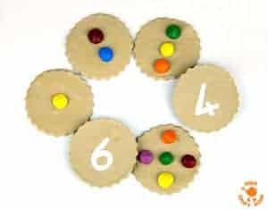 Homemade Counting Cookies - Kids Craft Room