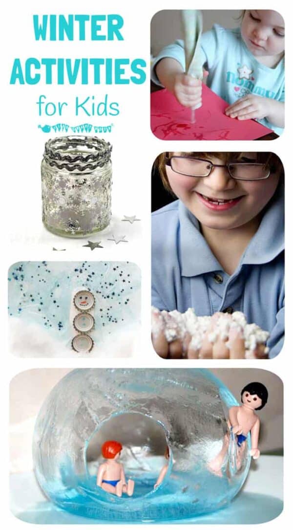 Winter Activities For Kids - Create Make Share #3 - Kids Craft Room