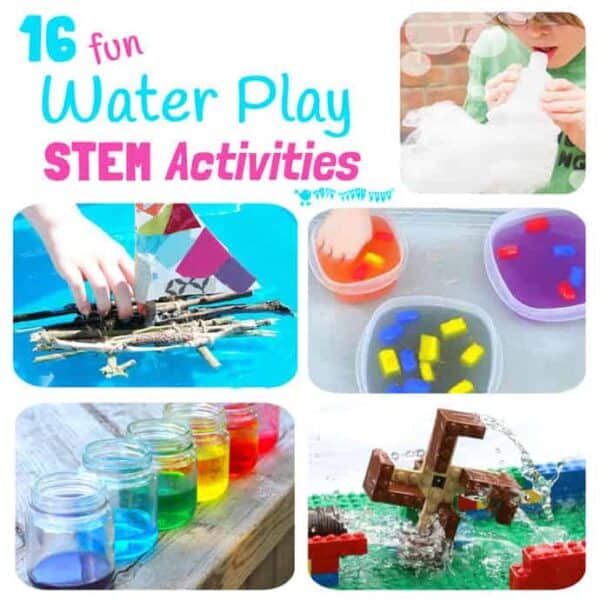 Water Play STEM Projects For Kids - Kids Craft Room