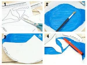 Paper Plate Shark Puppet Craft - Kids Craft Room