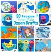 20 Awesome Paper Plate Ocean Crafts - Kids Craft Room