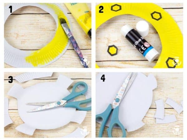 Moving Paper Plate Porthole Craft - Kids Craft Room