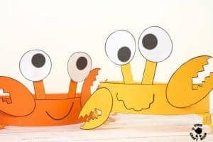 Cute and Fun Crab Hat Craft For Kids - Kids Craft Room
