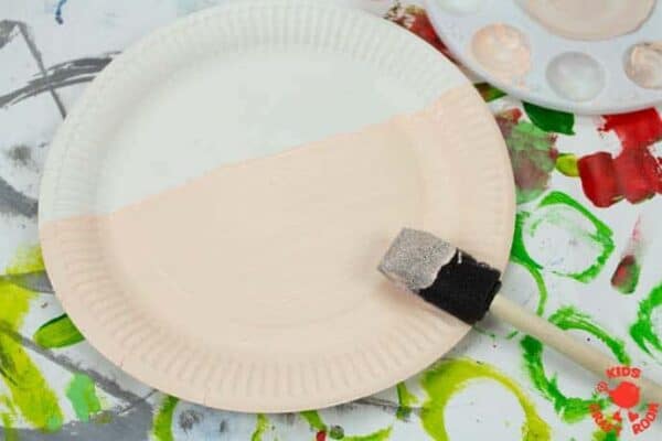 Trim The Beard Paper Plate Santa Craft - Kids Craft Room