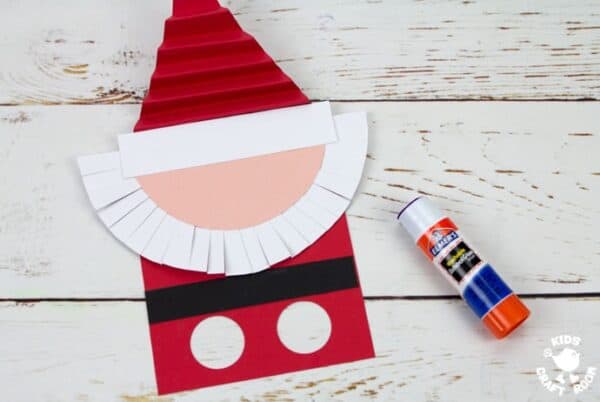 Cute Santa Finger Puppet With Printable Template - Kids Craft Room