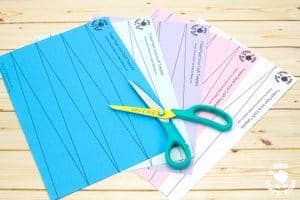 Fabulous Folded Paper Icicle Craft - Kids Craft Room