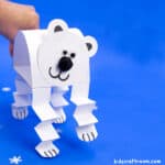 47 Cute Polar Bear Crafts For Kids To Make This Winter - Kids Craft Room