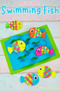 Swimming Fish Craft - Kids Craft Room