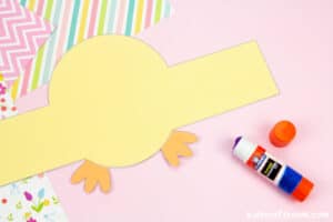 Easter Chick Hats - Kids Craft Room