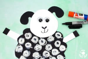 Woolly Sheep Craft - Kids Craft Room