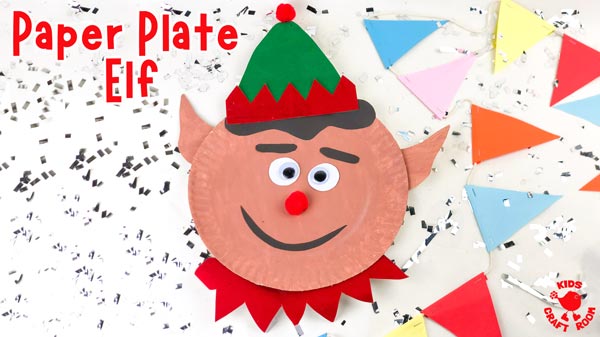 Paper Plate Elf Craft - Kids Craft Room