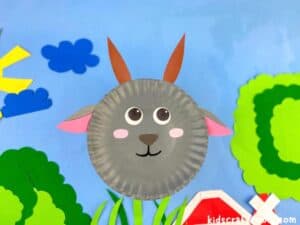 Paper Plate Goat Craft For Kids - Kids Craft Room