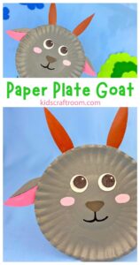 Paper Plate Goat Craft For Kids - Kids Craft Room