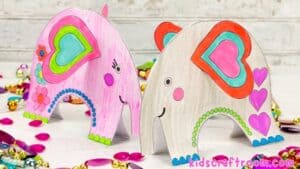 Valentine Elephant Craft - Kids Craft Room