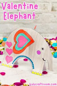Valentine Elephant Craft - Kids Craft Room