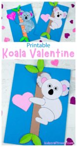 Valentine Koala Craft - Kids Craft Room
