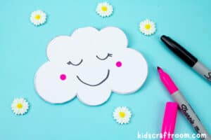 Rainbow Card Craft For Kids (Free Template) - Kids Craft Room