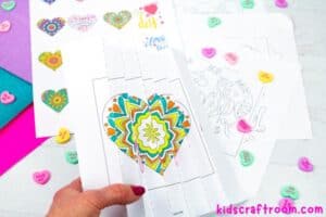 Valentine Agamograph - Kids Craft Room