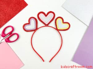 Valentine Headband Craft - Kids Craft Room