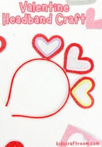 Valentine Headband Craft - Kids Craft Room