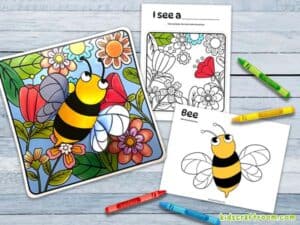 Free 3D Insect Coloring Pages For Kids - Kids Craft Room