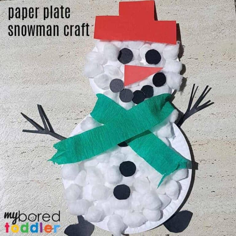 Easy and Fun Paper Plate Winter Crafts For Kids - Kids Craft Room