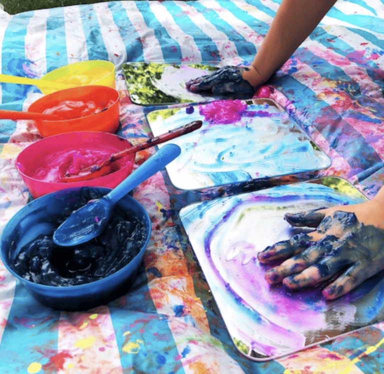 32 Best Taste Safe Paint Recipes for Babies and Toddlers - Kids Craft Room