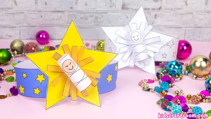Simple Child Jesus Hat Craft For Youngsters - Printable Template ...