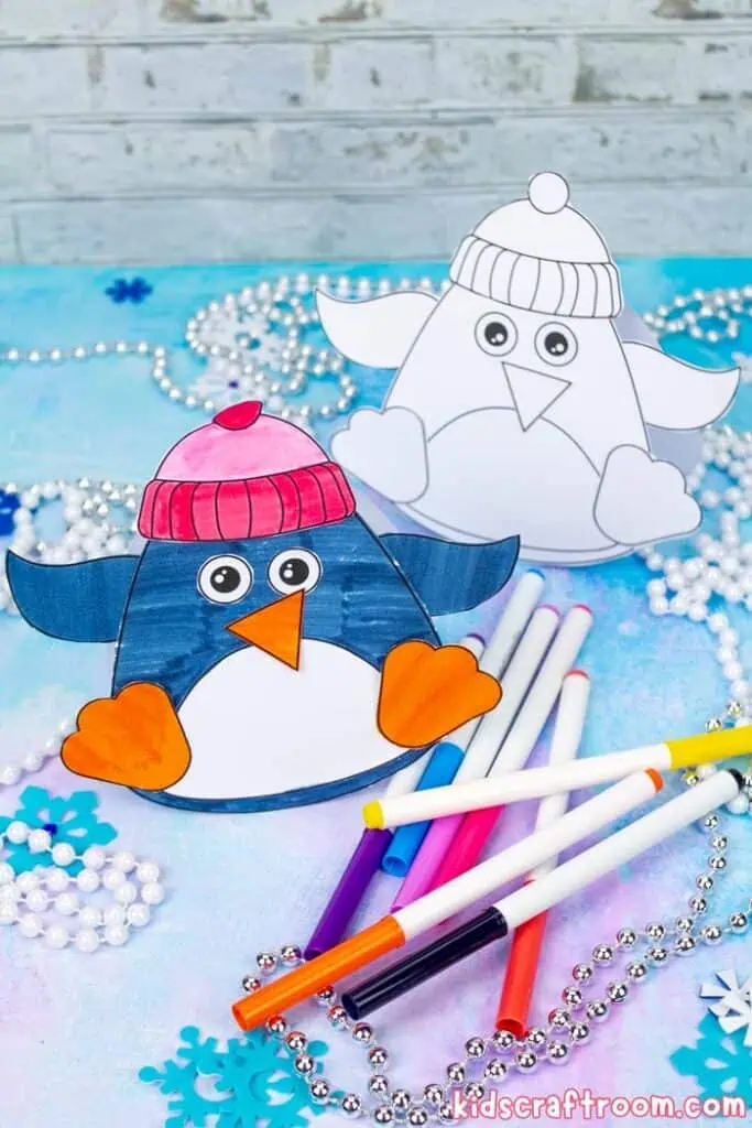 Printable Rocking Penguin Craft For Kids - Kids Craft Room