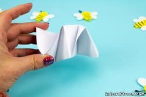 Springy 3D Paper Bee Craft For Kids - Kids Craft Room